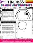 Monthly Kindness Art Projects for Preschool or Kindergarten | Made By ...