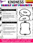 Monthly Kindness Art Projects for Preschool or Kindergarten | Made By ...