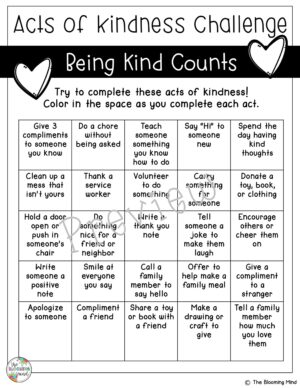 Monthly Kindness Art Projects for Preschool or Kindergarten | Made By ...