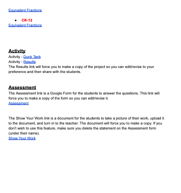 Complete Online Distance Learning 5th Equivalent Fractions & Decimals 5 ...