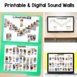 Sound Wall with Real Mouth Pictures & Photo Cards + Digital Science of ...