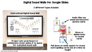 Sound Wall with Real Mouth Pictures & Photo Cards + Digital Science of ...