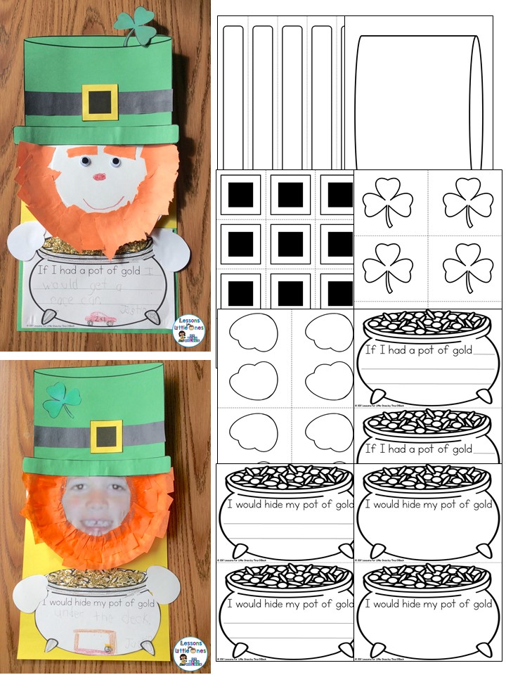 St. Patrick's Day Crafts Saint Patrick's Day Writing Craftivity Pack ...