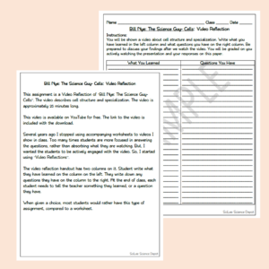 Cellular Structure and Function NO PREP Unit Bundle | Made By Teachers