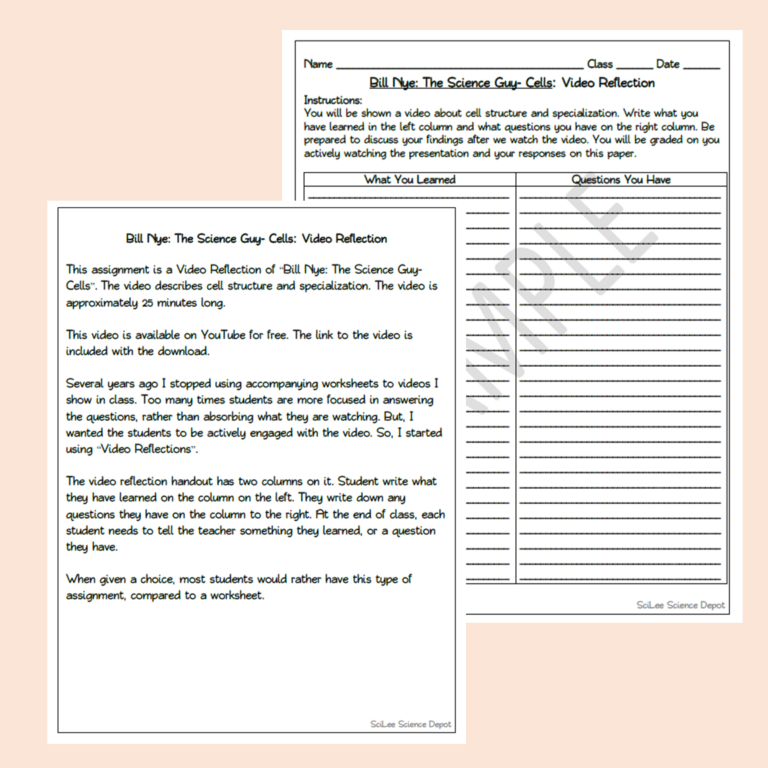 Cellular Structure and Function NO PREP Unit Bundle | Made By Teachers
