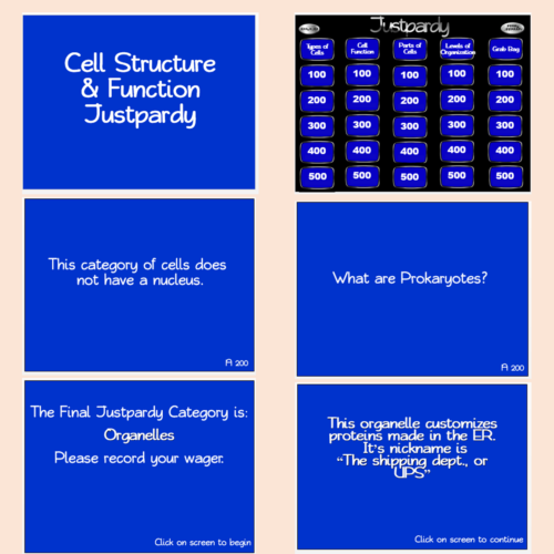 Cellular Structure and Function NO PREP Unit Bundle | Made By Teachers