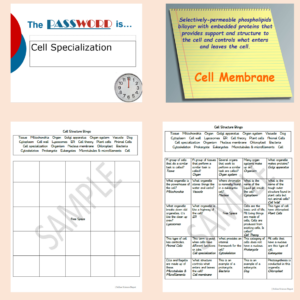 Cellular Structure and Function NO PREP Unit Bundle | Made By Teachers