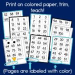 Penguin 100s Pocket Charts | Hundreds Chart Mystery Pictures January ...