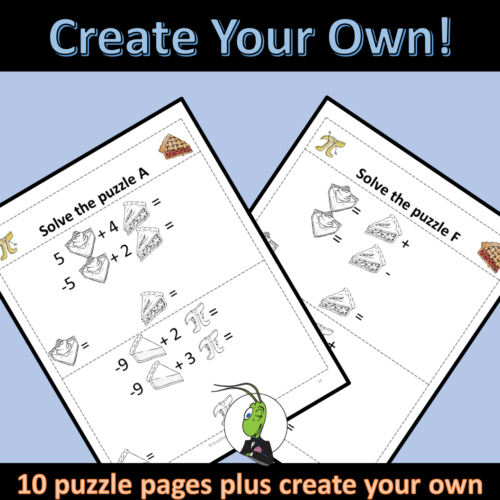 Pi Day Systems of Equations | Number Sense Logic Puzzles | Algebra 1 ...