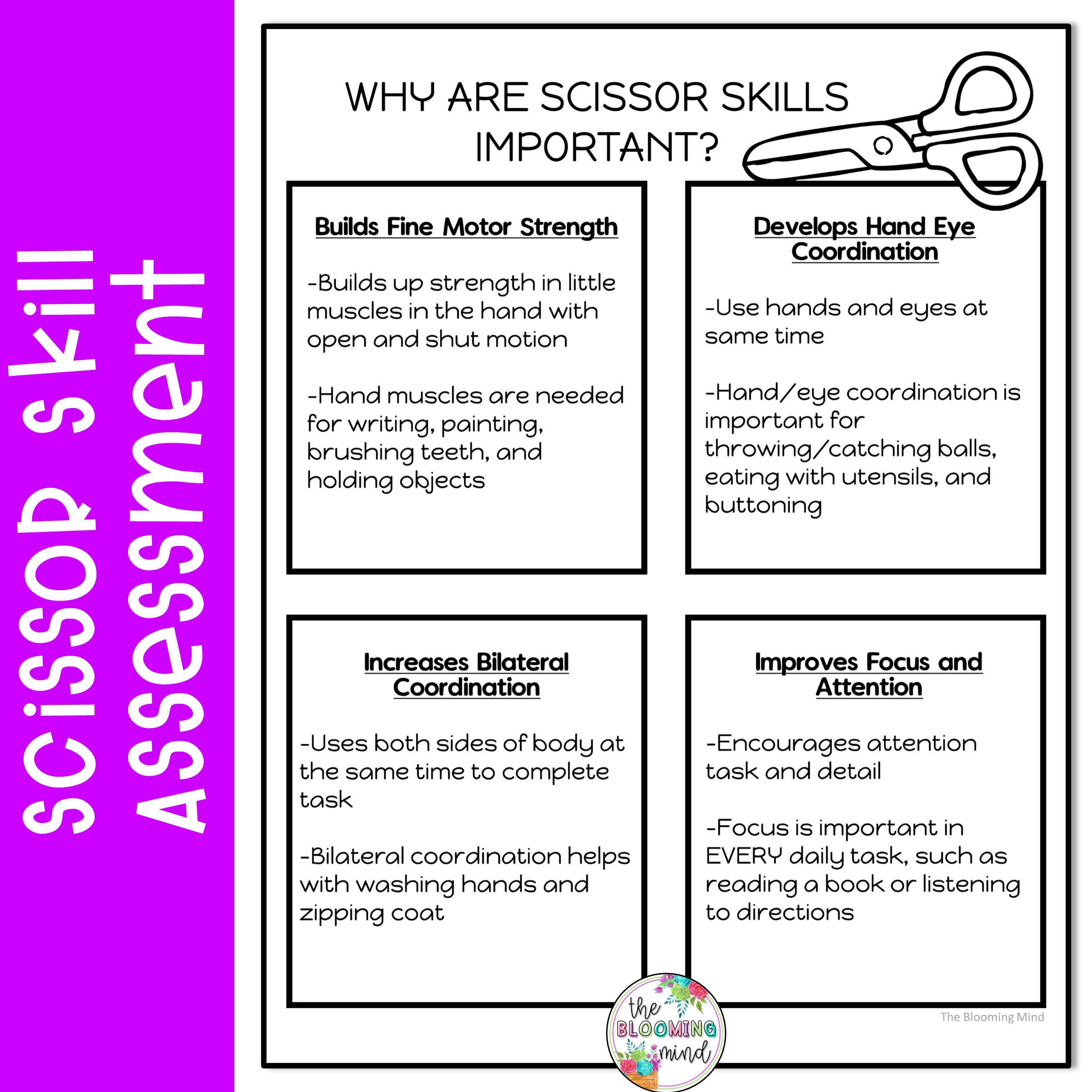 Scissor Skill Assessment | Made By Teachers