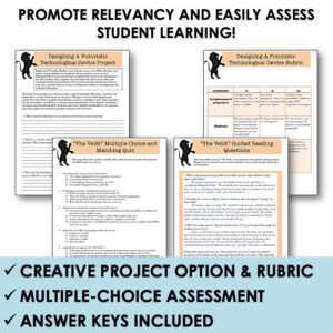 The Veldt by Ray Bradbury - Close Reading & Analysis Dystopian Short ...