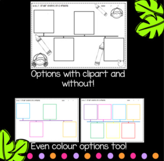 Order Events On A Timeline Template History, Math or Health | Made By ...