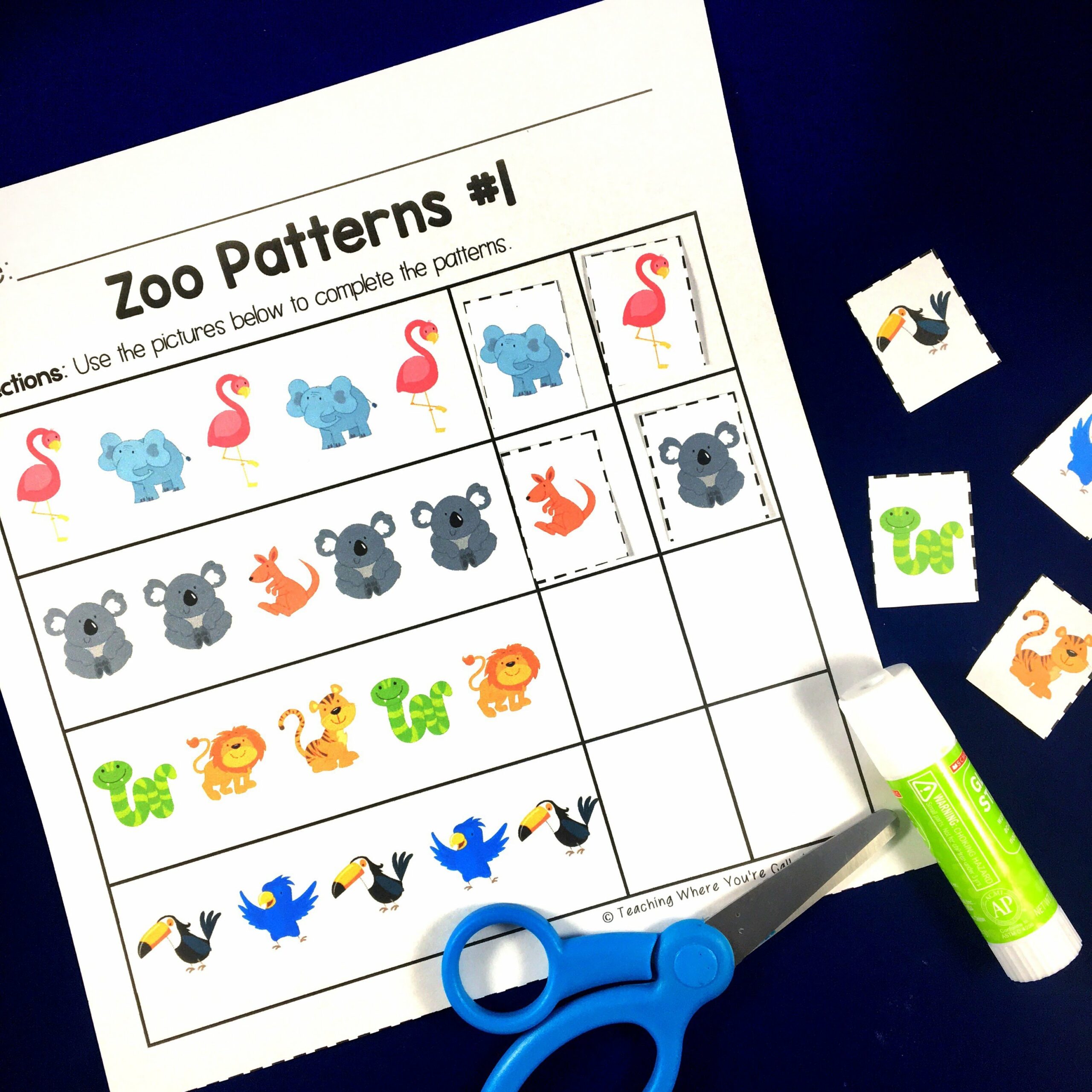 At the Zoo Unit | Made By Teachers