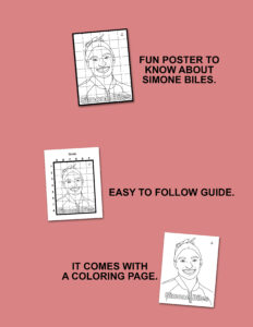 Simone Biles Collaboration Poster | Made By Teachers