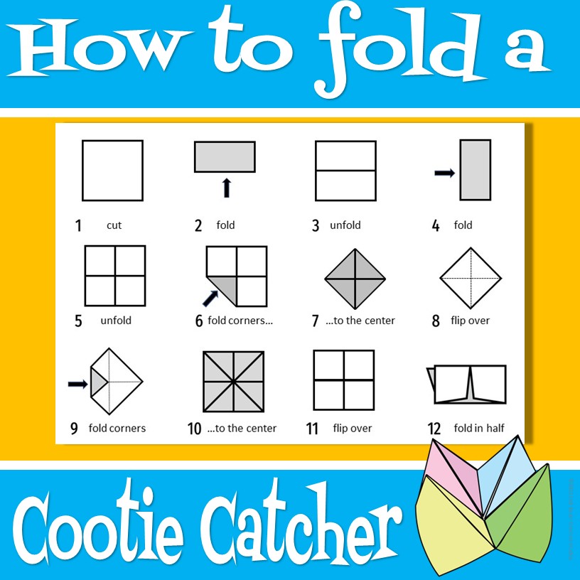 Summer Bucket List - Cootie Catcher Activity - No Prep! | Made By Teachers