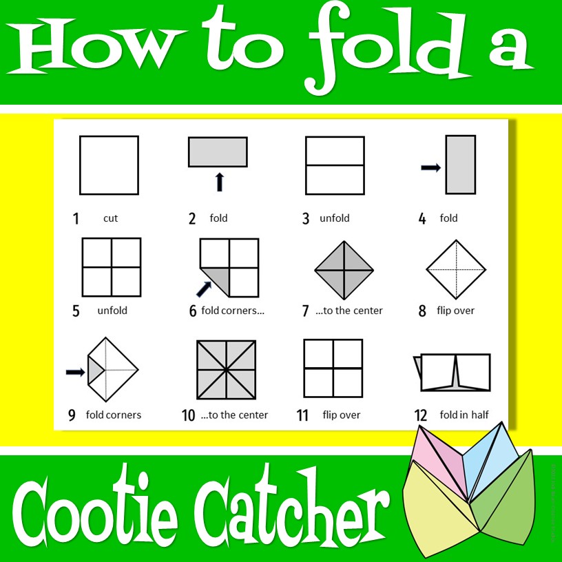 Spring Bucket List - Cootie Catcher Activity - No Prep! | Made By Teachers