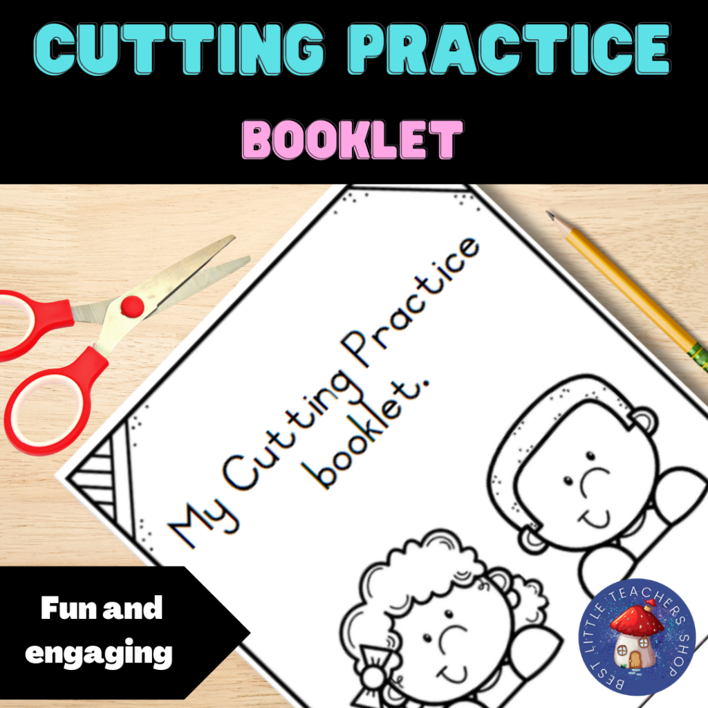 Cutting Practice with Scissors Kindergarten, Skills Fine Motor Skills ...