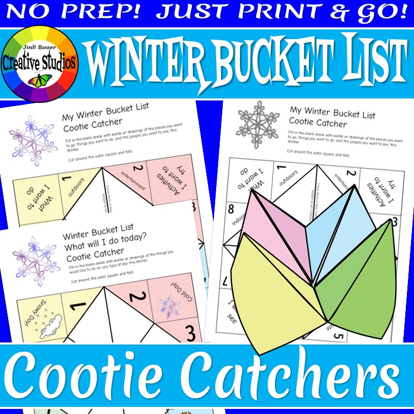 Seasonal Bucket List Craft Bundle! #2 | Made By Teachers