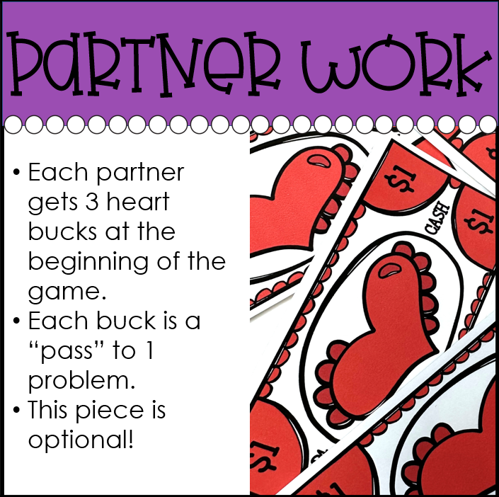 Multiplication, Division, Finding Factors Valentine's Day Board Game ...