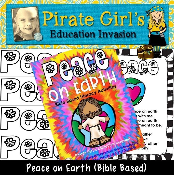 Peace on Earth: Bible Based Literacy Activities | Made By Teachers