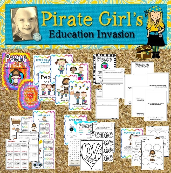 Peace on Earth: Bible Based Literacy Activities | Made By Teachers