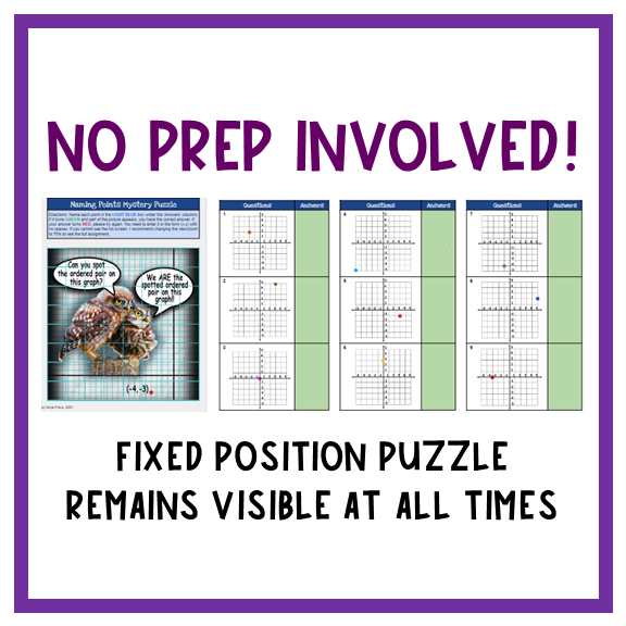 Identifying Coordinates Activity Digital Pixel Art Mystery Puzzle ...