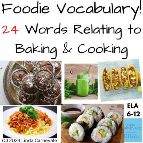 Fun FOODIE VOCABULARY Lesson: Improve Reading Comprehension | Made By ...