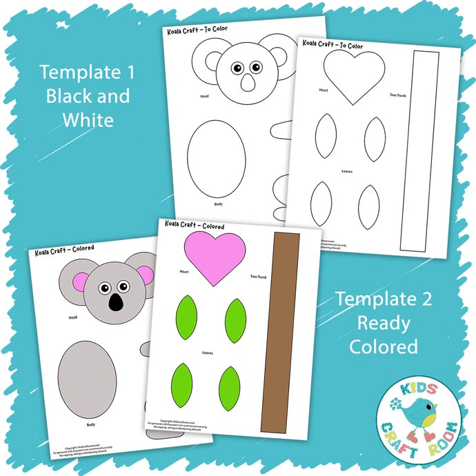 Cute Koala Craft | Made By Teachers