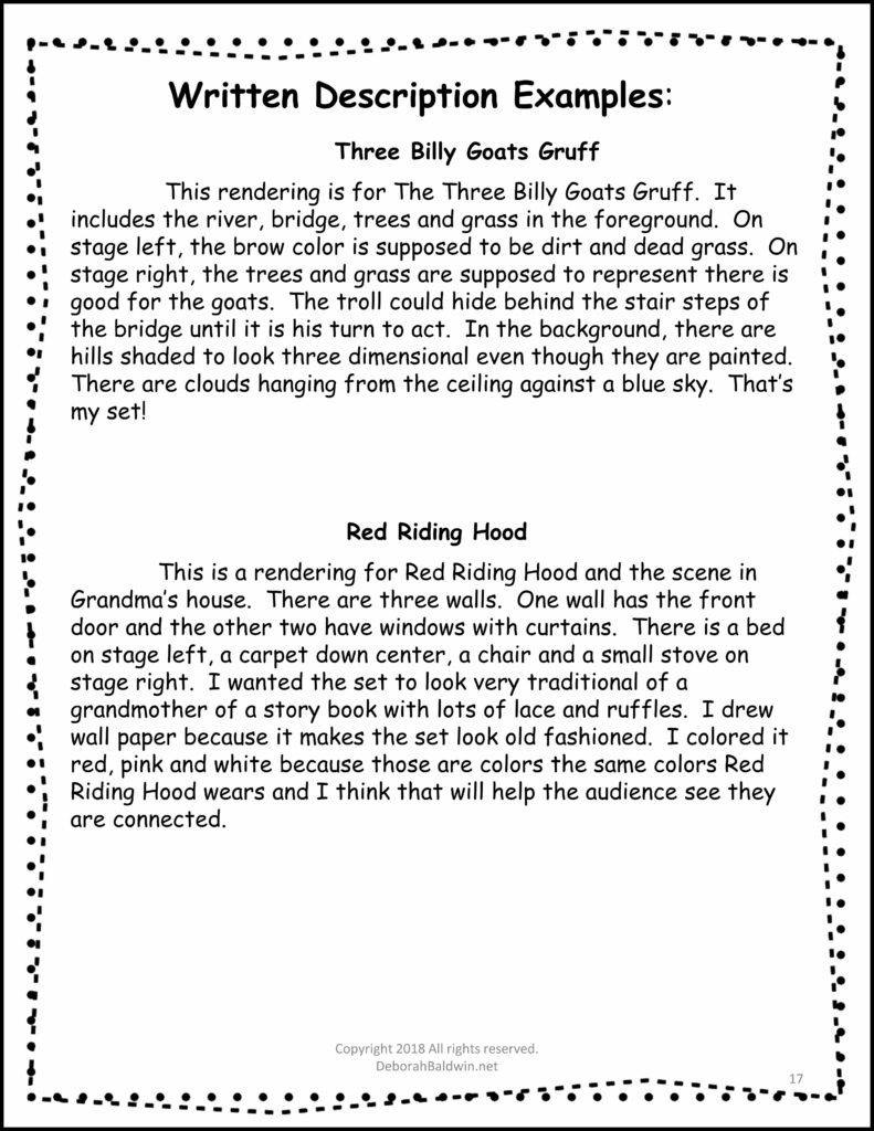 Set Design The Rendering Fairy Tale Theme | Made By Teachers