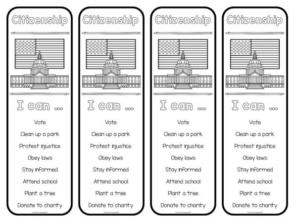 Citizenship Bookmark | Made By Teachers