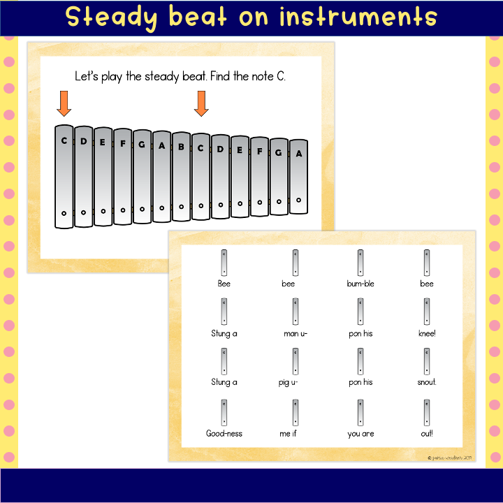 Bee, Bee, Bumblebee - Teaching Quarter and Eighth Notes (Ta & Ti-Ti ...
