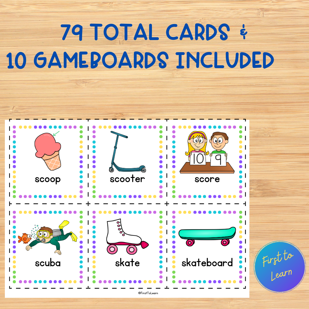 Phonics Game S-Blends Center Activity | Made By Teachers