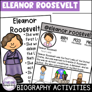 The Roosevelts Biography Activities Bundle - Franklin, Theodore ...