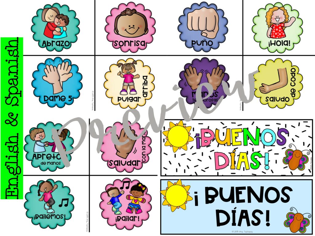 Tarjetas con Saludos para la Mañana | Spanish Morning Greeting Choices ...