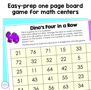 Add & Subtract Tens - Place Value Task Cards for 1st Grade Math ...