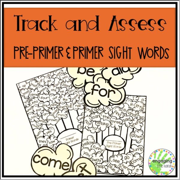 Track and Assess Pre-Primer and Primer Sight Words | Made By Teachers