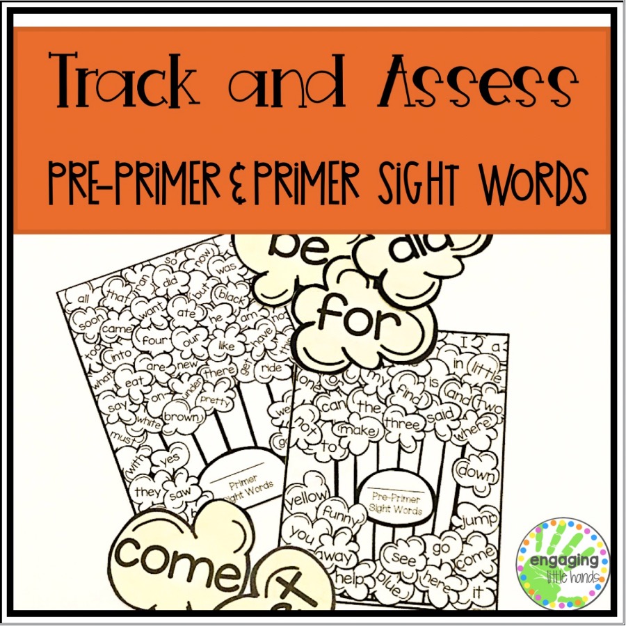 Track and Assess Pre-Primer and Primer Sight Words | Made By Teachers