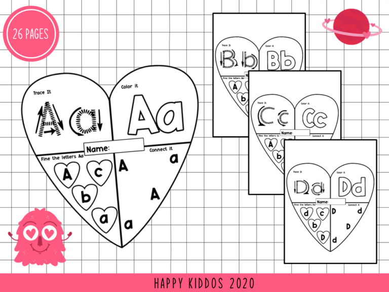 Mini Book Alphabet for Kids | Made By Teachers