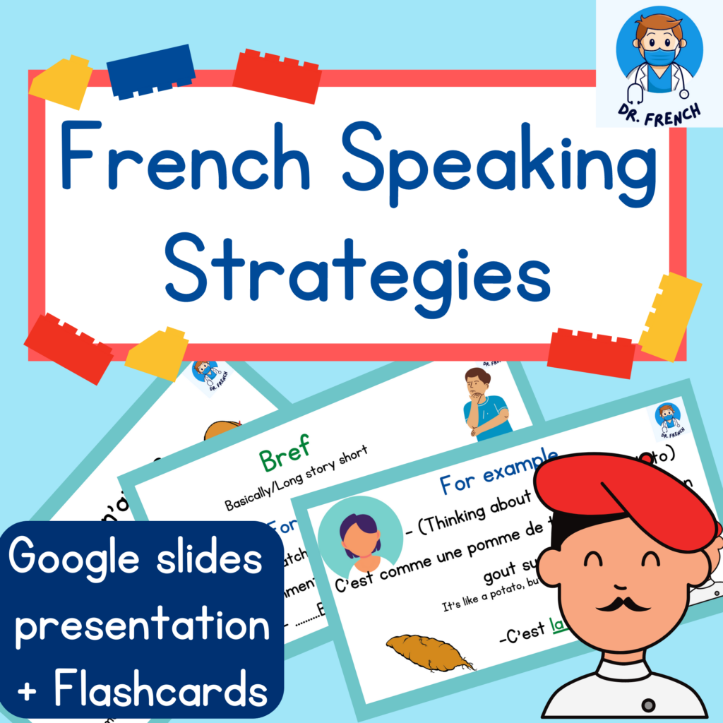 French Speaking Strategies For ANY CONVERSATION - Google slides and ...