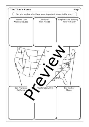 Rick Riordan "The Titan's Curse" worksheets | Made By Teachers