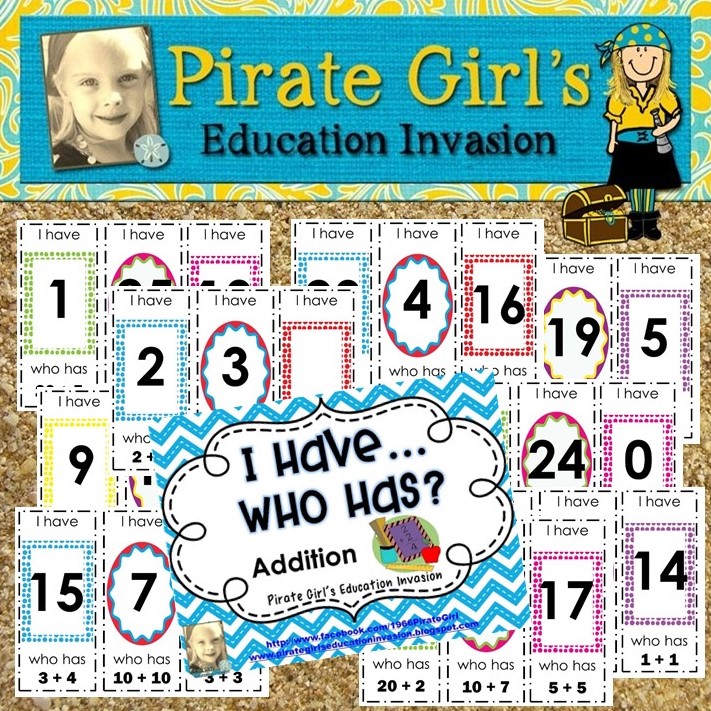 Addition Game (I Have, Who Has?) | Made By Teachers
