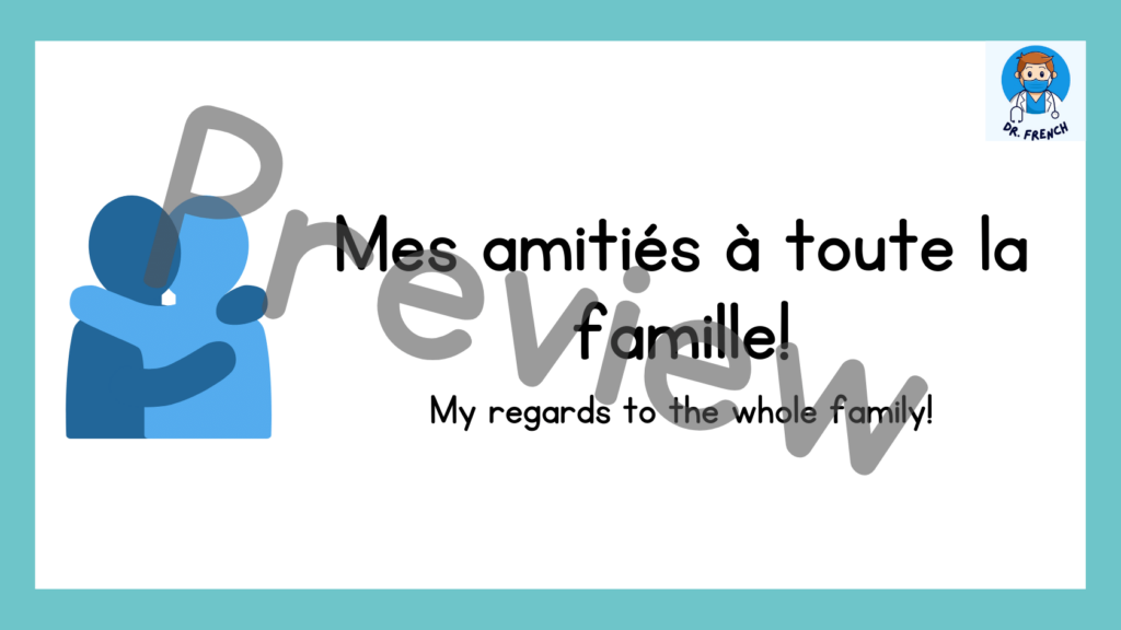 French Greetings, Introductions & Goodbyes. Les Salutations. Lesson ...