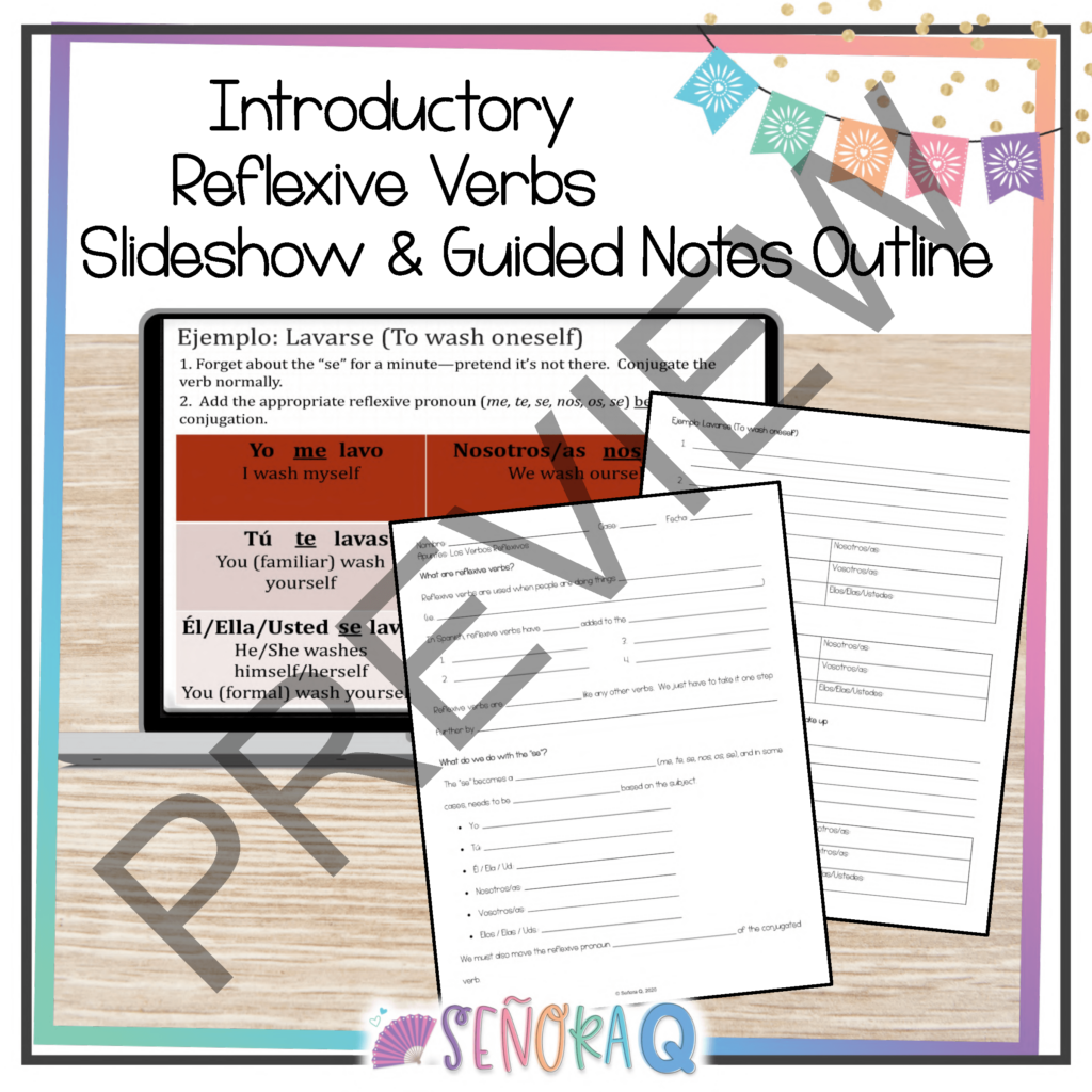 Spanish Daily Routine and Reflexive Verbs Bundle | Made By Teachers