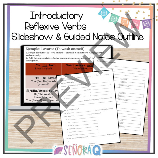 Spanish Daily Routine and Reflexive Verbs Bundle | Made By Teachers