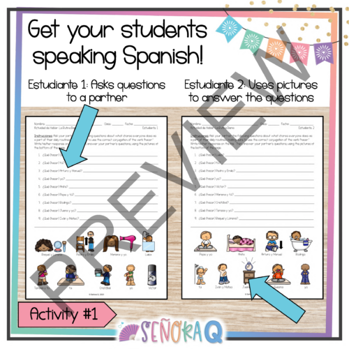 Spanish Daily Routine and Reflexive Verbs Bundle | Made By Teachers