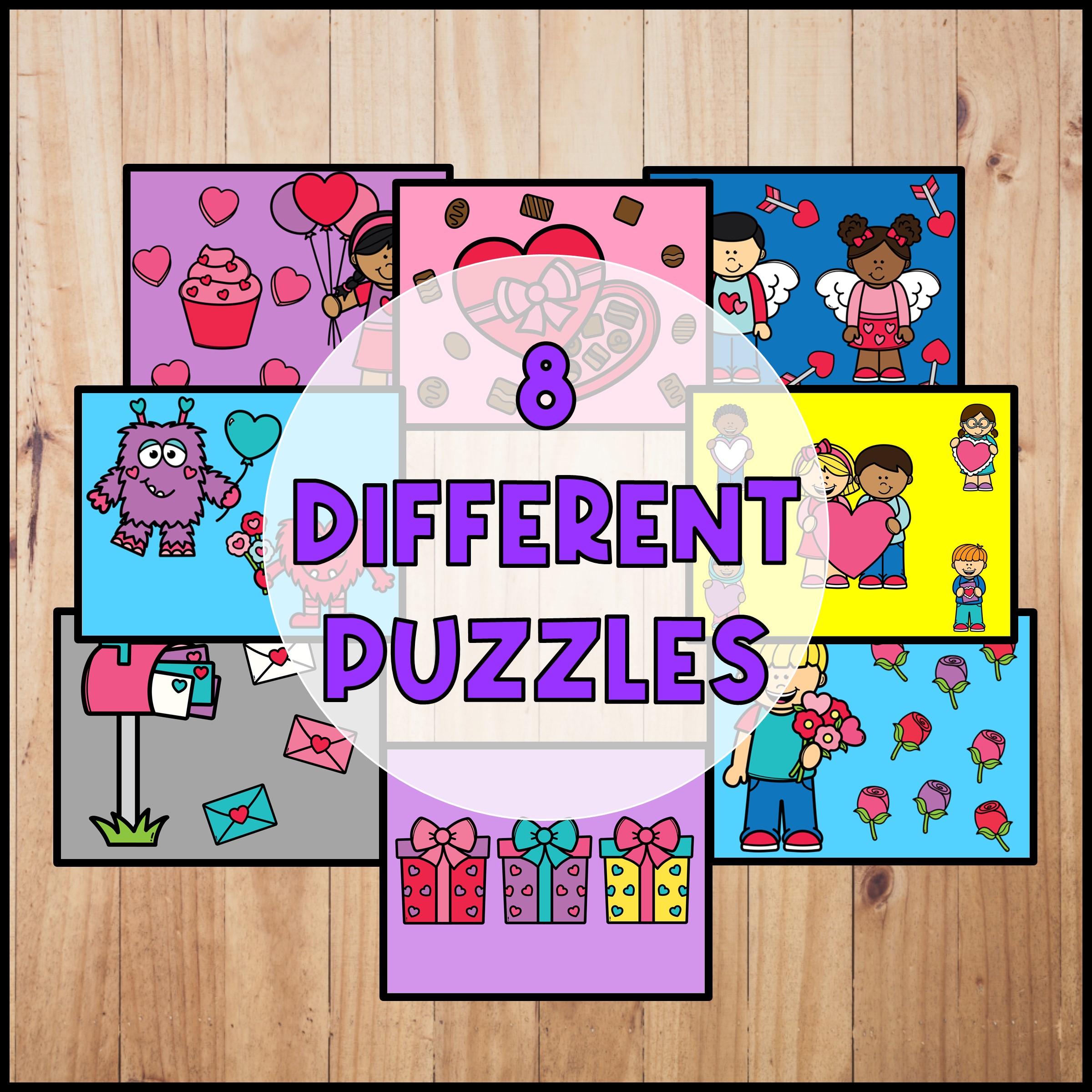 Valentine’s Day Digital Puzzles for Google Slides™ & PowerPoint™ | Made ...