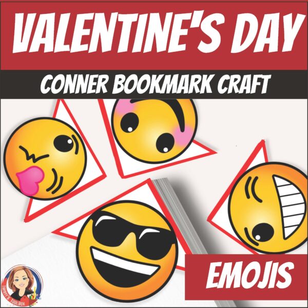 Valentine's Day Craft Corner Bookmark | Made By Teachers