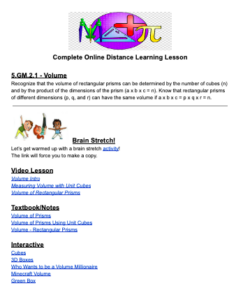 Complete Online Distance Learning 5th Math Volume 5.GM.2.1 | Made By ...