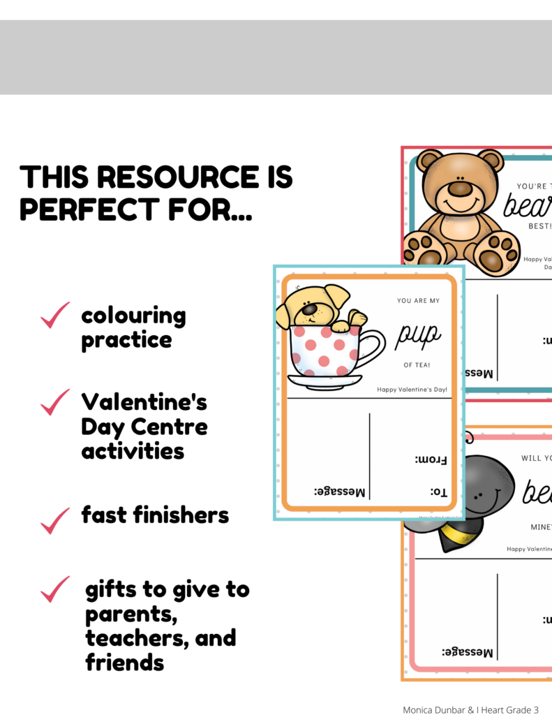 Valentine Cards: Animal Edition | Made By Teachers