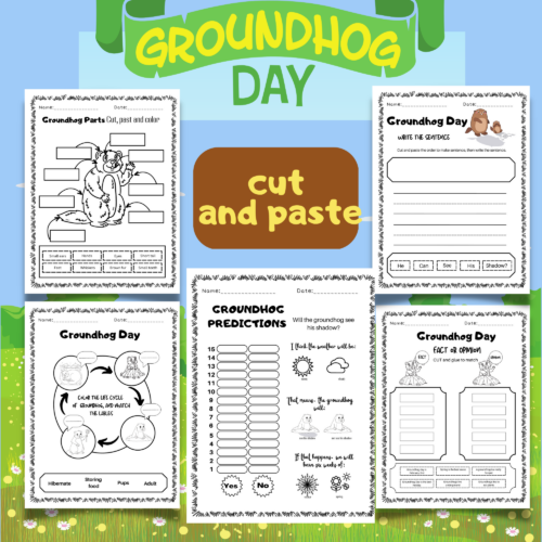 Groundhog Day activities (predictions, parts, sentences, facts,etc)for ...